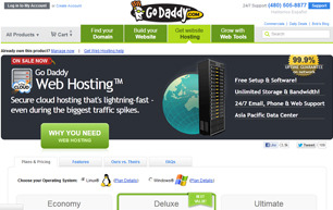 GoDaddy Hosting Review 2019 - Website Planet