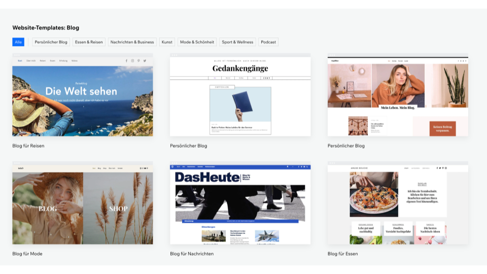 5 top Website-Builder zum kostenlosen Erstellen von Blogs 2025