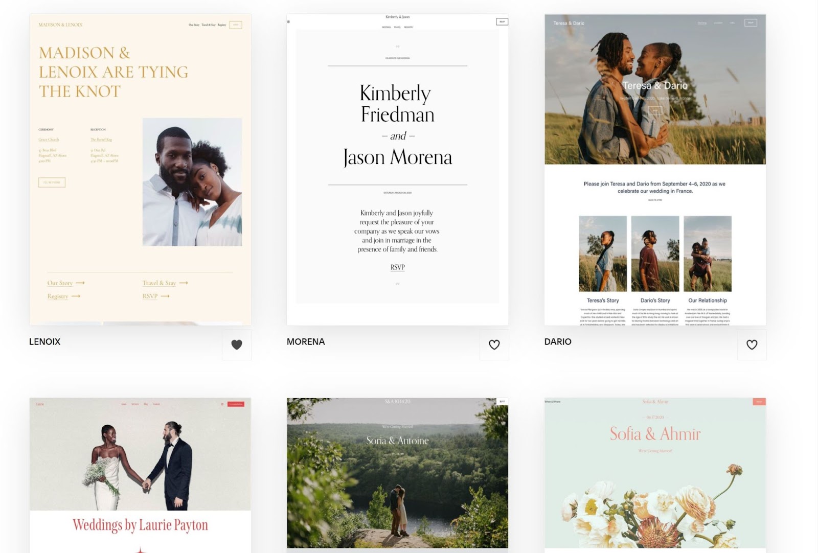 6 Best Wedding Website Builders for Your Big Day in 2025 6 Best Wedding Website Builders for Your Big Day in 2025
