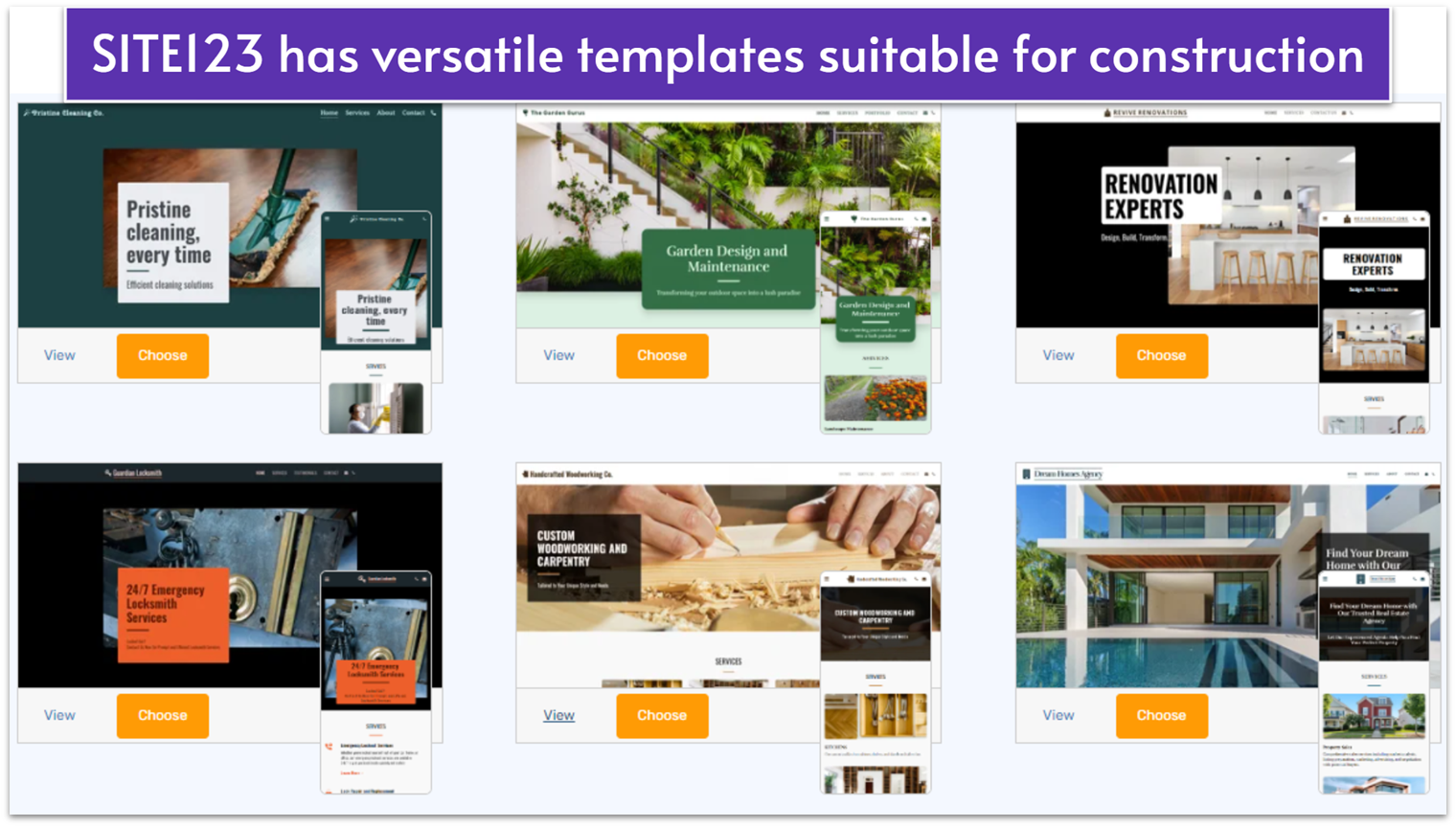 9 Best Website Builders for a Construction Company in 2025