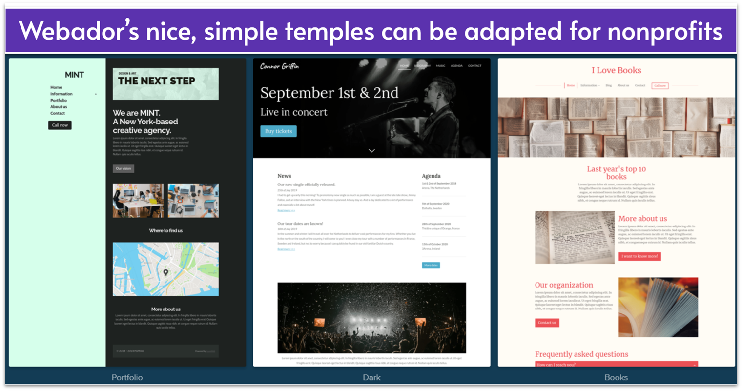 Best Free Website Builders for Nonprofits (TESTED) in 2025