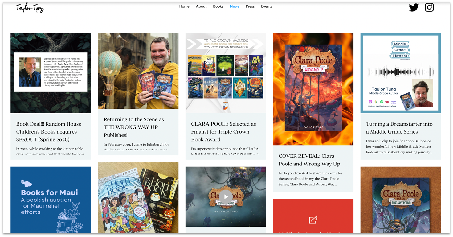 14 Best Author Website Examples That Attract Readers in 2025