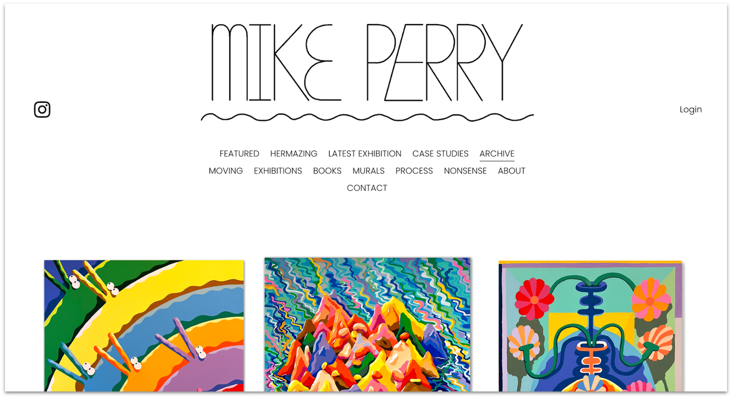 13 Best Artist Website Examples To Inspire You in 2025